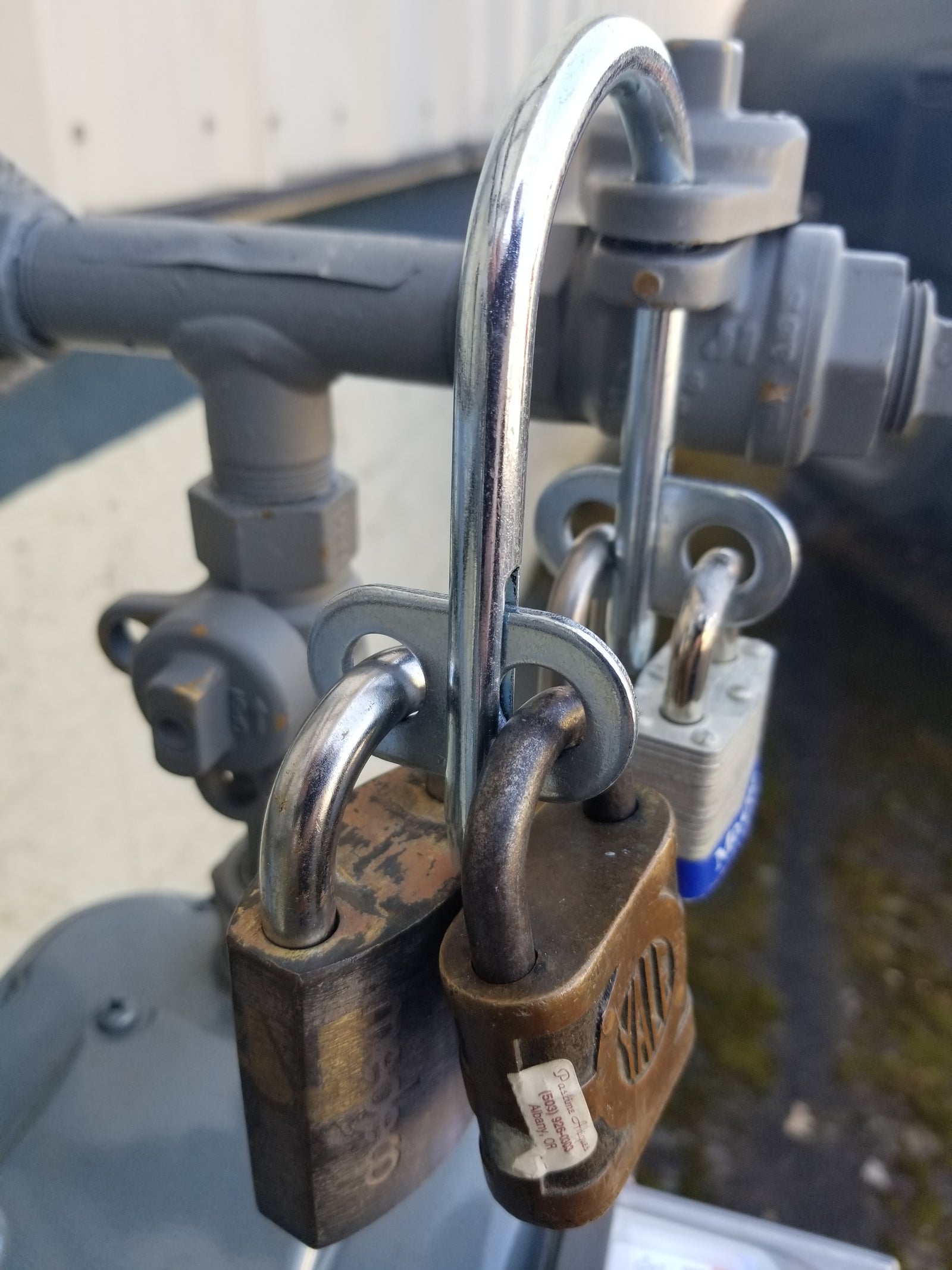 Gate Keeper Dual Locking Hasp